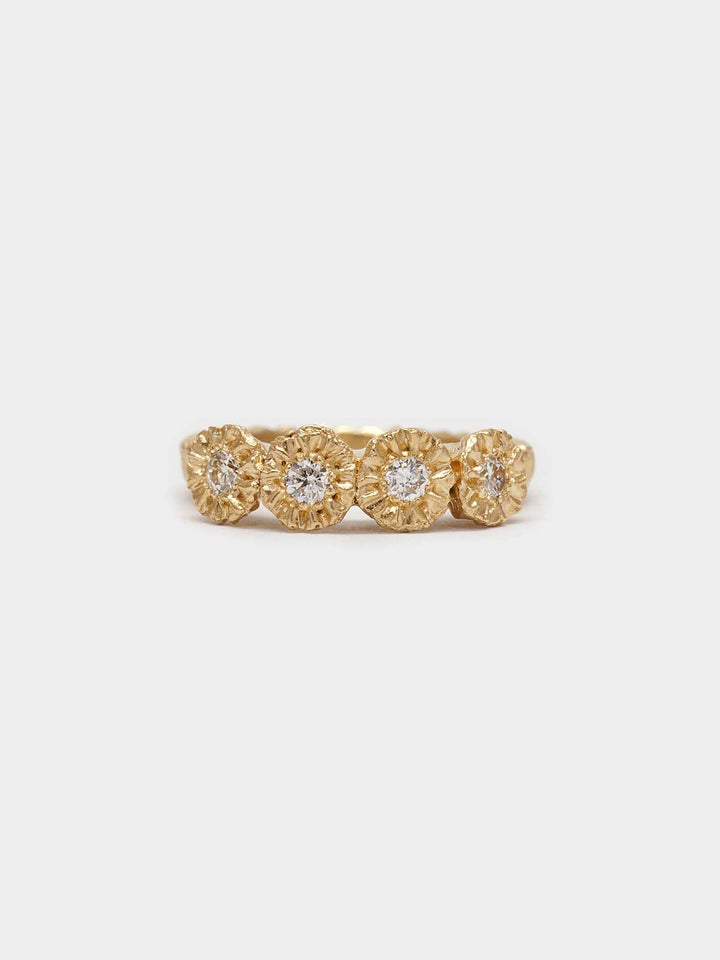Diamond Teeth Cluster Ring – ALEXANDRA DODDS